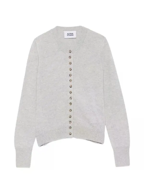 Alpha Studio Button-up Cardigan