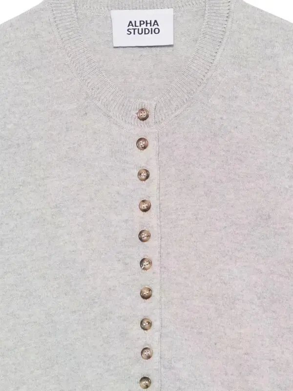 Alpha Studio Button-up Cardigan