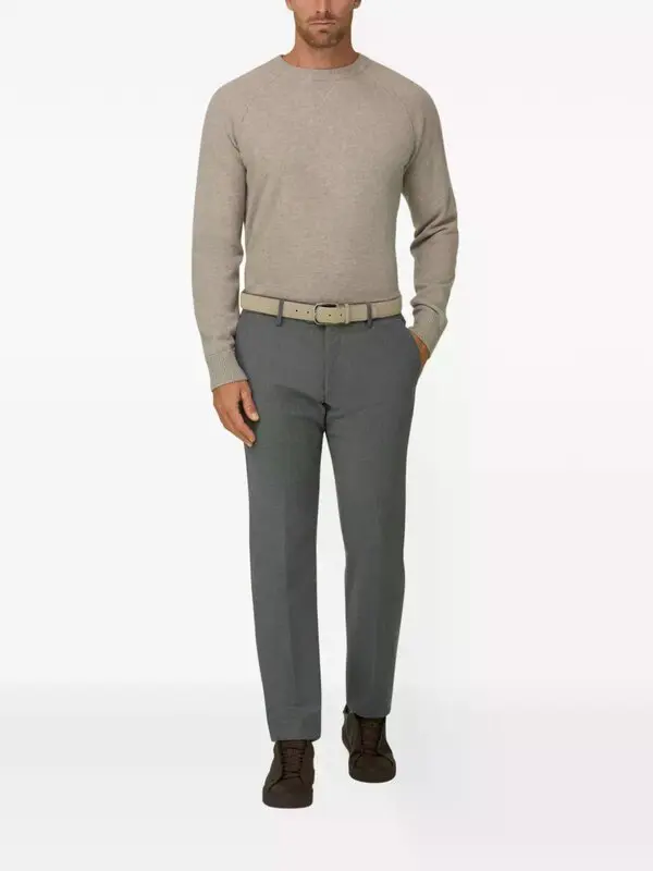 Boggi Milano Stretch Flannel Trousers