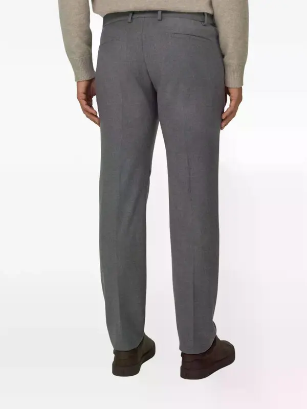 Boggi Milano Stretch Flannel Trousers