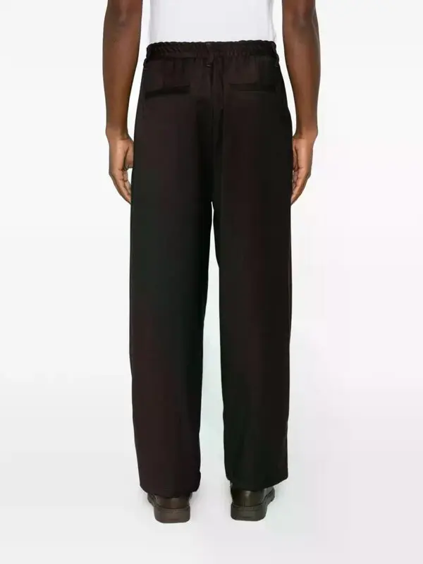 Imperial Pleated Wide-leg Trousers