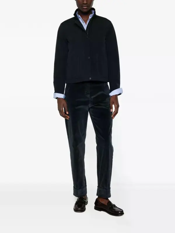MASON'S Button-fastening Turn-up Trousers