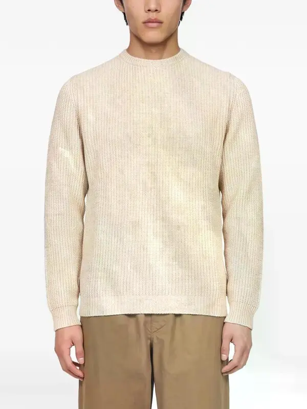MANIFATTURE DEL NORD Ribbed-knit Sweater