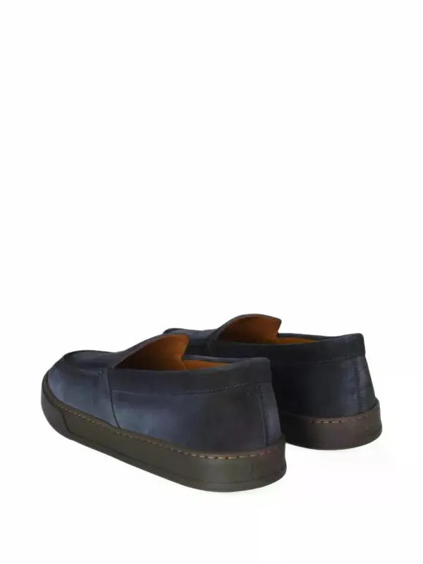 DOUCAL'S Suede-finish Slip-on Trainers