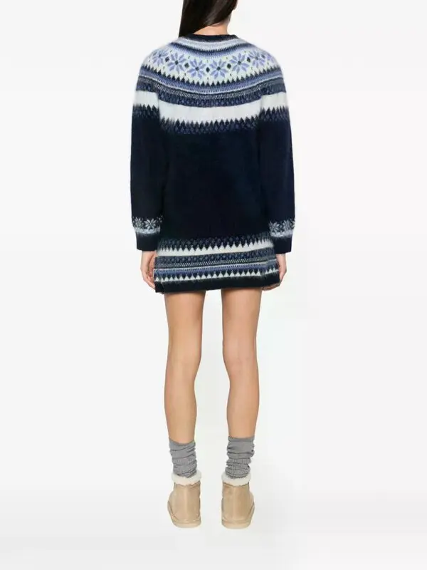 Maje Fair Isle-knit Sweater