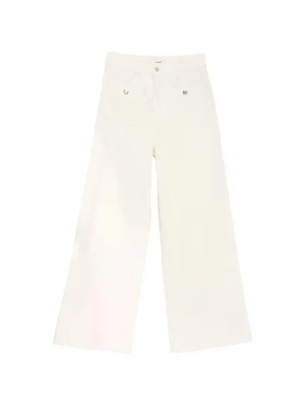Maje Corduroy Wide-leg Trousers