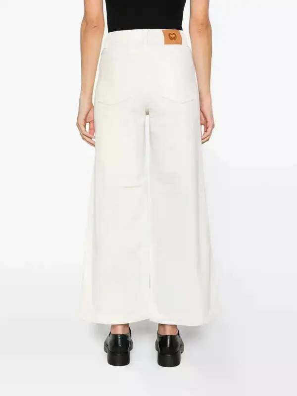 Maje Corduroy Wide-leg Trousers