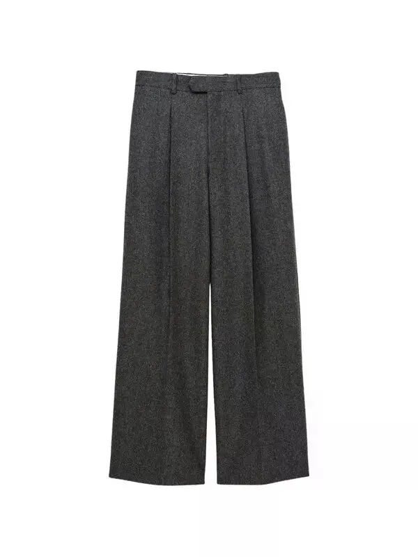 Carven Pleated Wide-leg Trousers
