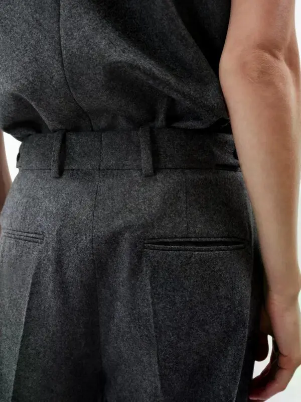Carven Pleated Wide-leg Trousers