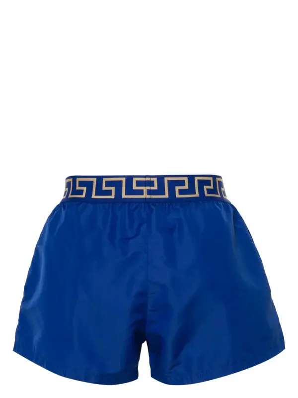 Versace Greca Border Swimsuit - Blue