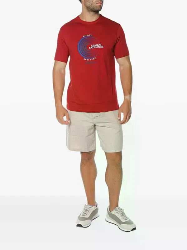 Armani Exchange Logo-print Cotton T-shirt