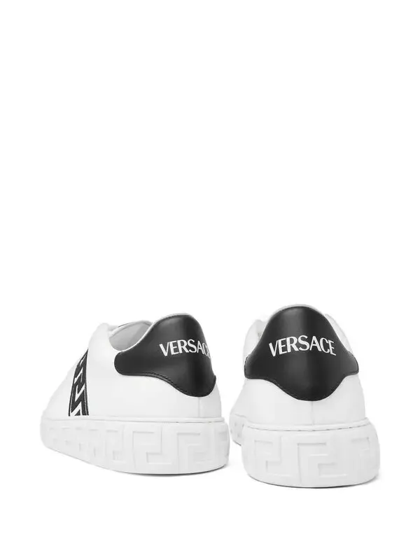 Versace Greca Embroidered Sneakers