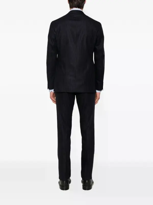 LUIGI BIANCHI MANTOVA Pinstripe-pattern Single-breasted Suit