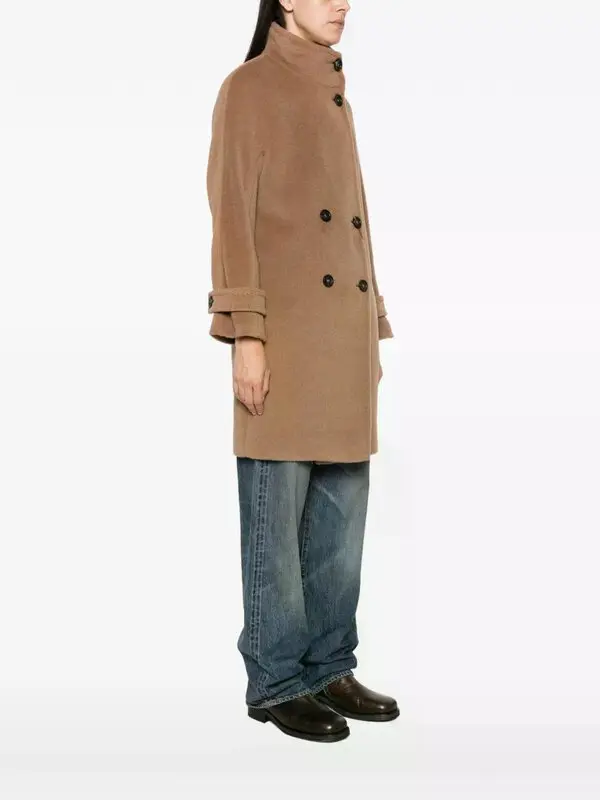 Max Mara Double-breasted Buttoned-cuff Coat