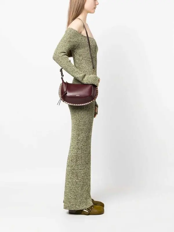 Isabel Marant Étoile Marant Oskan Moon Shoulder Bag - Red