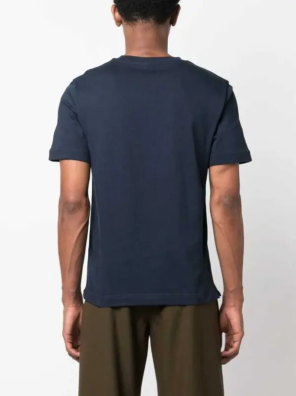 Missoni Embroidered Logo Cotton Crew-neck T-shirt