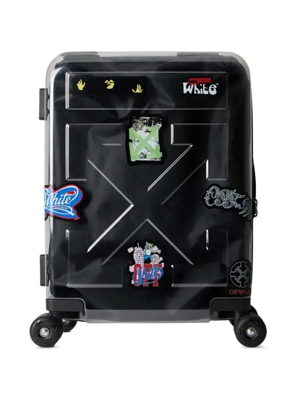Off-White Quote Arrow Trolley + Stickers - Black