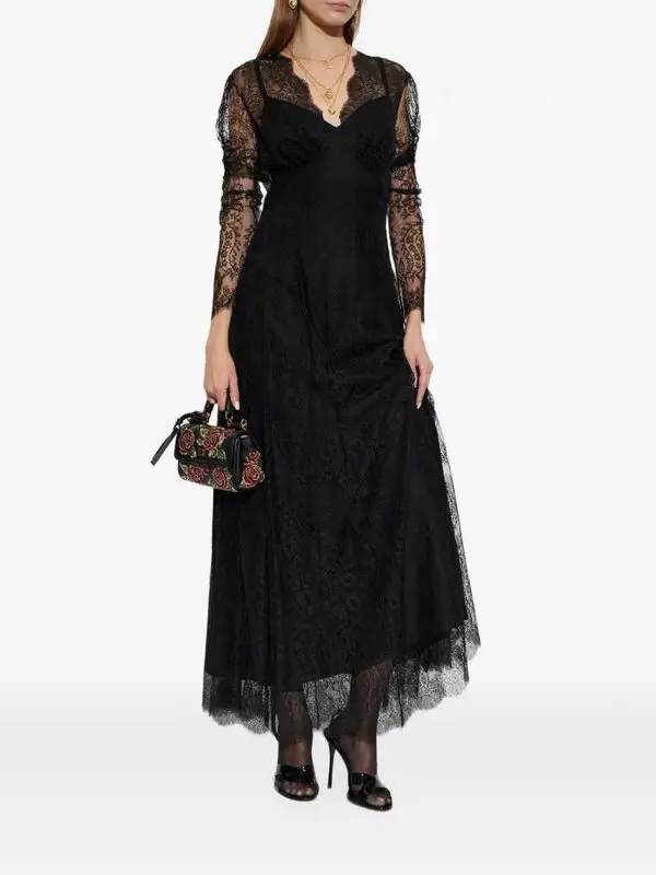 Dolce & Gabbana Chantilly Lace Dress