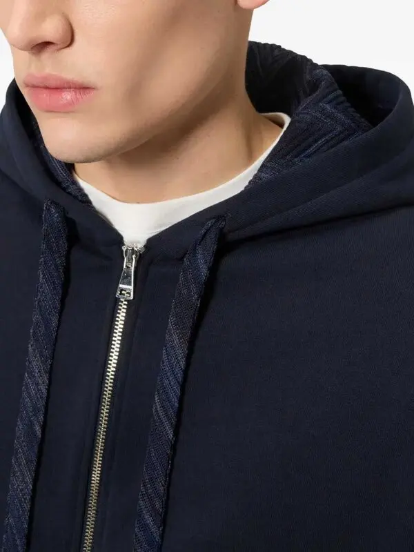 Missoni Cotton Zip-up Hoodie With Insert