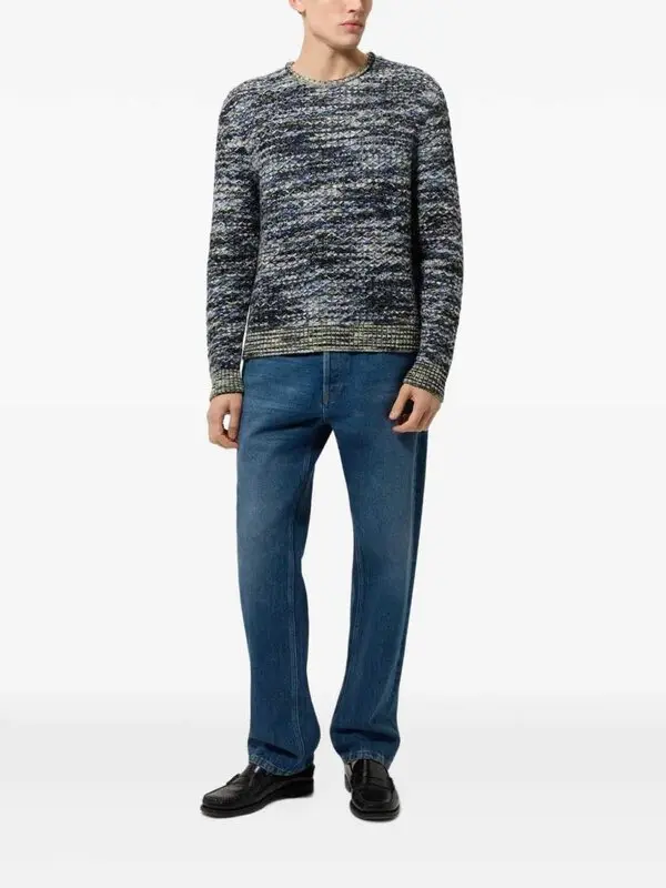 Missoni Zigzag Knit Crew-neck Sweater