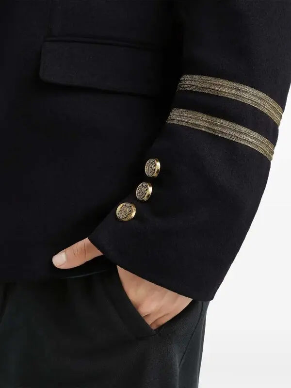 Dolce & Gabbana Wool Coat - Blue