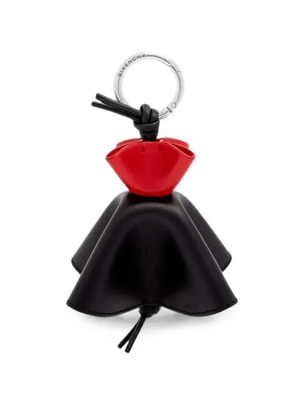 Givenchy Leather Keychain - Black