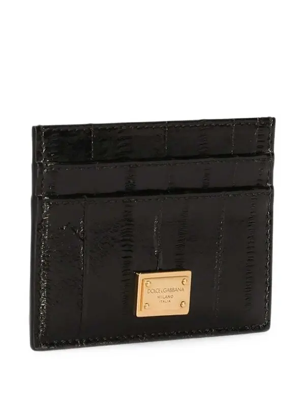 Dolce & Gabbana Eel Skin Card Holder