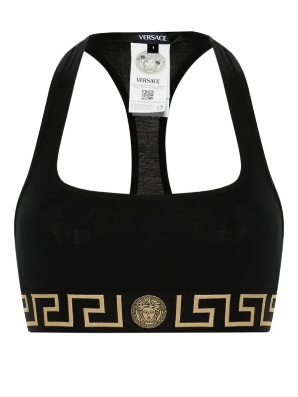 Versace Greca Triangle Bra