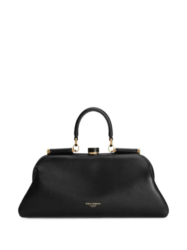 Dolce & Gabbana Medium Grandma Handbag In Plongé Nappa Leather