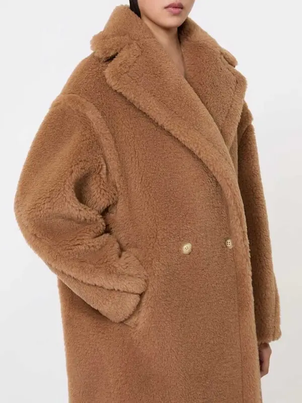 Max Mara Teddy Bear Icon Coat Camel - Brown