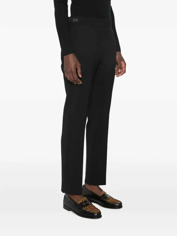 Max Mara Tailored Trousers With Buckle Detail