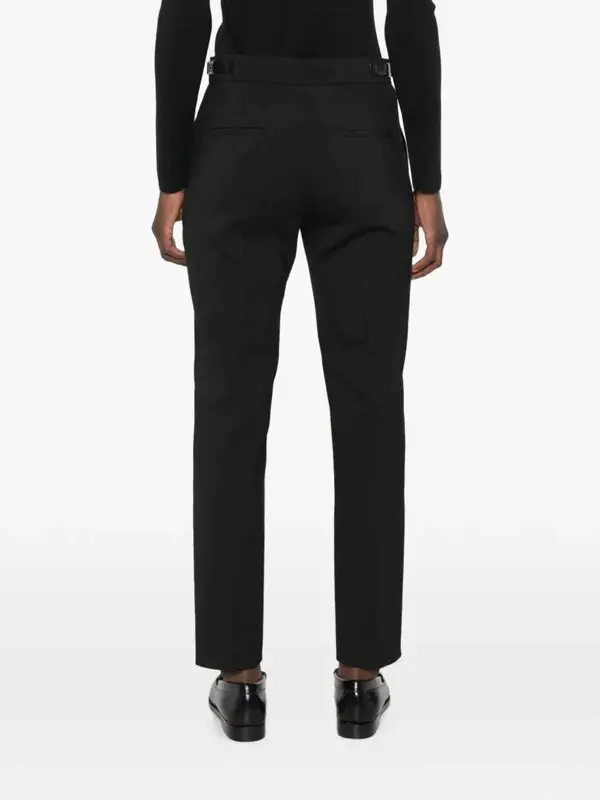 Max Mara Tailored Trousers With Buckle Detail