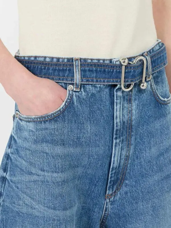 Sportmax Belted Wide-leg Jeans
