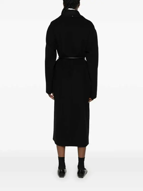 Sportmax Zannata Belted Coat With Notch Lapels
