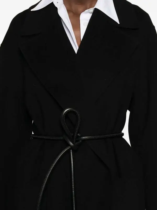 Sportmax Zannata Belted Coat With Notch Lapels