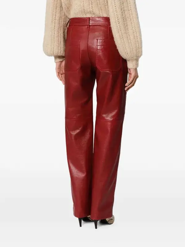Isabel Marant Étoile Marant Valka Leather Trousers