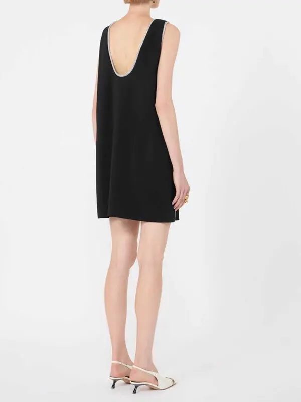 Sportmax Stretch Viscose Dress - Black