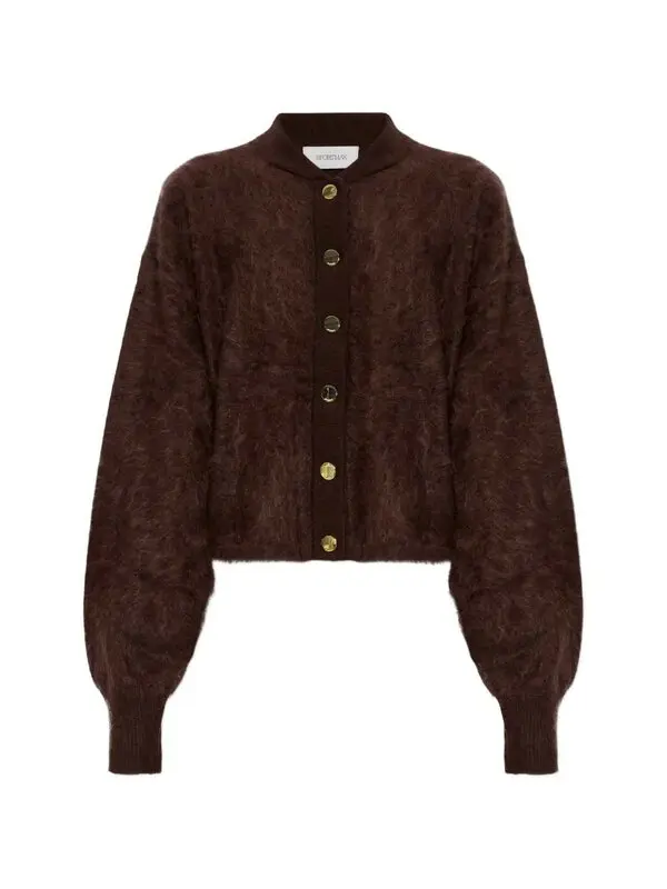 Sportmax Galli Cashmere Cardigan - Brown