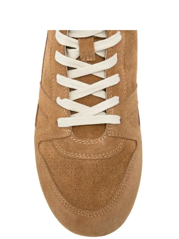 Isabel Marant Étoile Marant Perforated Strap Sneakers - Brown