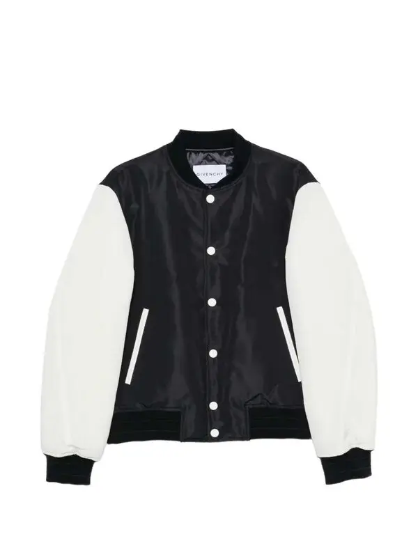 Givenchy Embroidered Logo Bomber Jacket