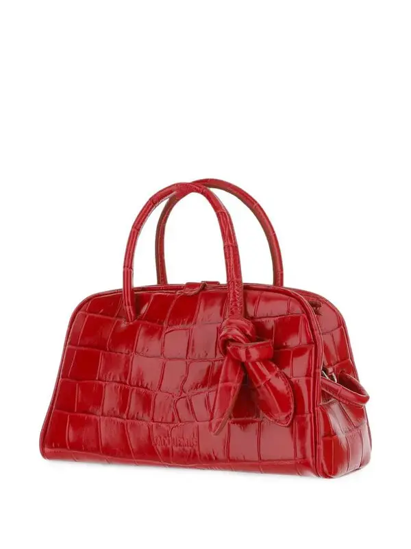 Jacquemus Crocodile-effect Clutch