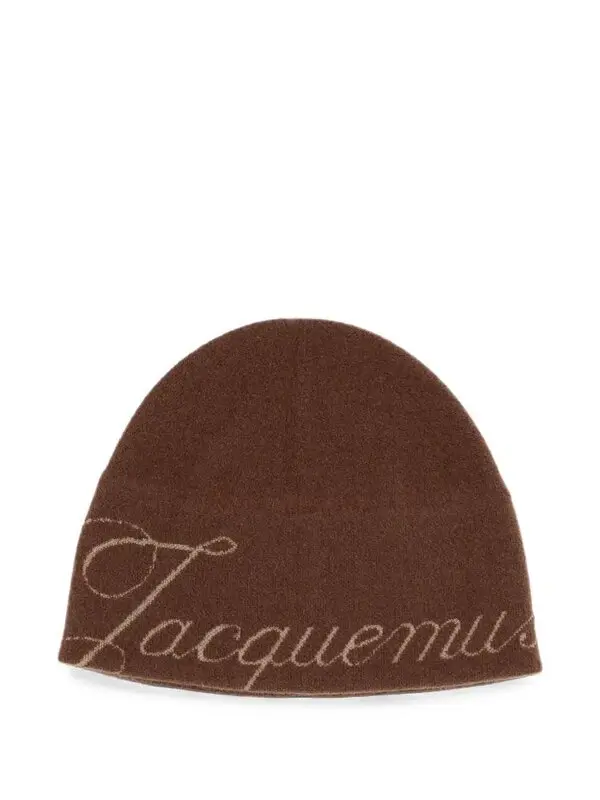 Jacquemus Atelier Beanie - Brown