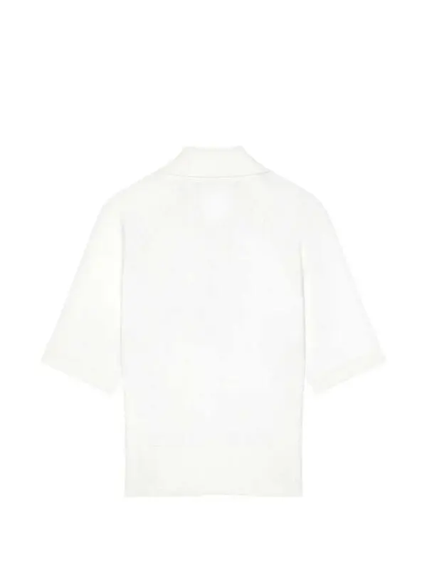 Givenchy Cotton And Silk Polo Shirt