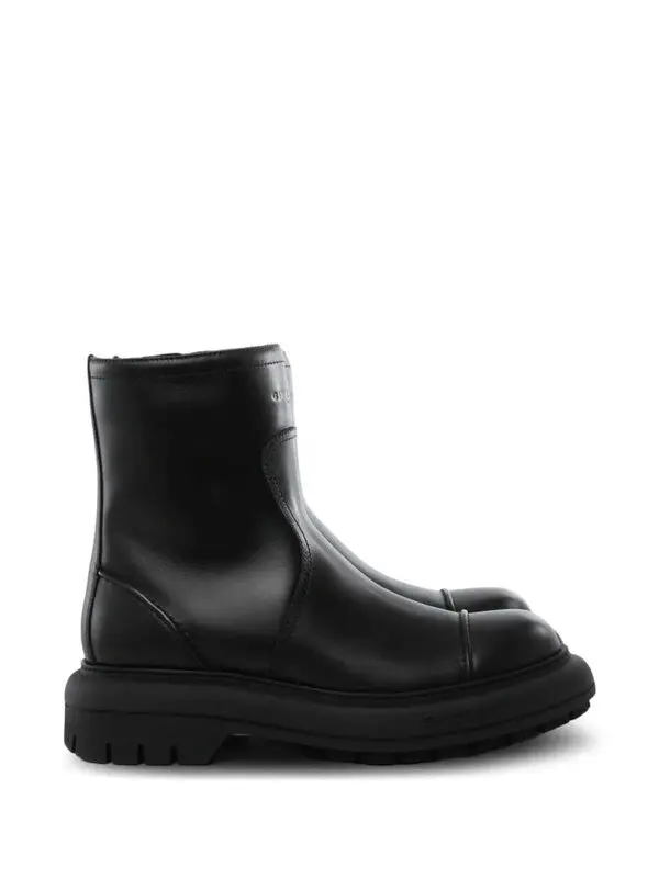 Givenchy Leather Cargo Biker Boots