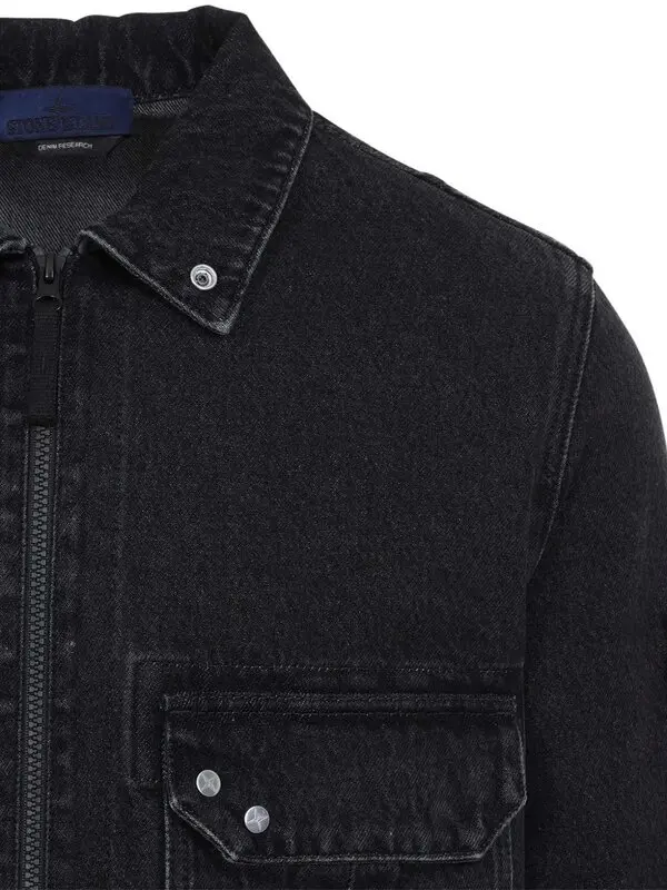 Stone Island Overshirt - Black