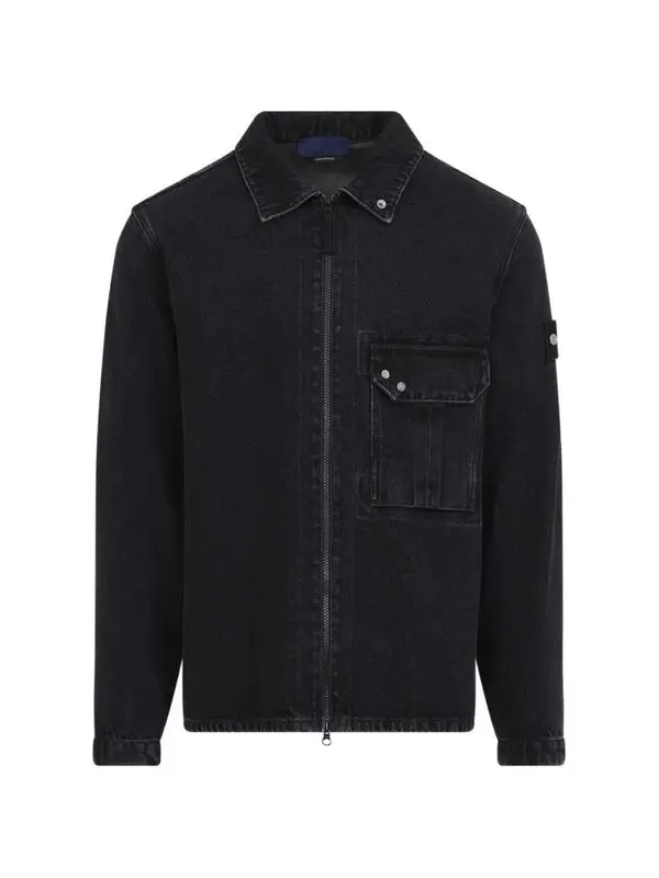 Stone Island Overshirt - Black