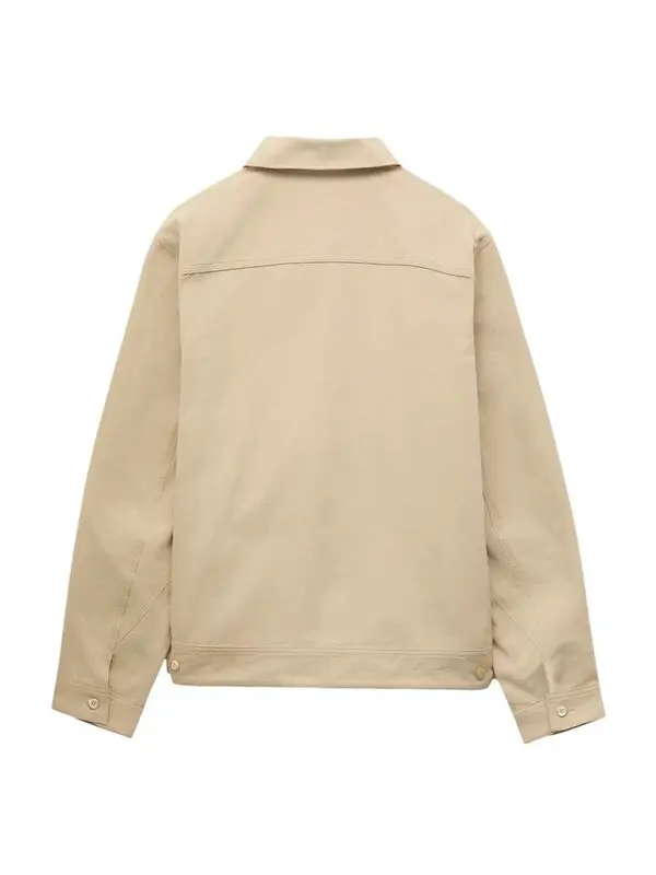 Kenzo Varsity` Embroidered Cotton Jacket - Brown
