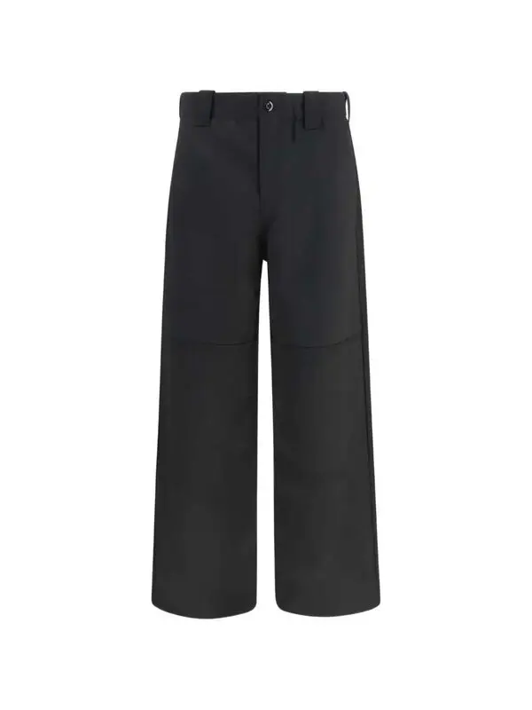 Kenzo Straight-leg Double-knee Trousers