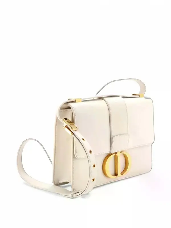 Dior 30 Montaigne Flap Bag Leather Shoulder Bag