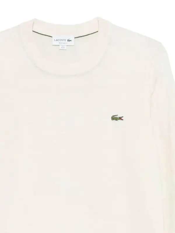 Lacoste Logo-patch Crew-neck Sweater